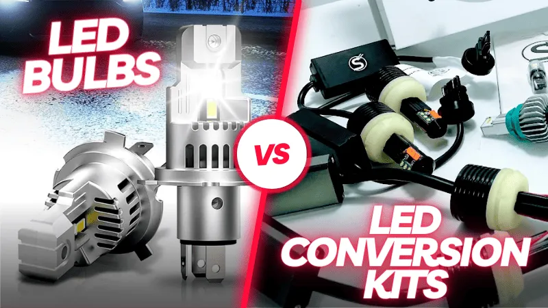 LED Bulbs vs. LED Conversion Kits: Which One is Right for You?